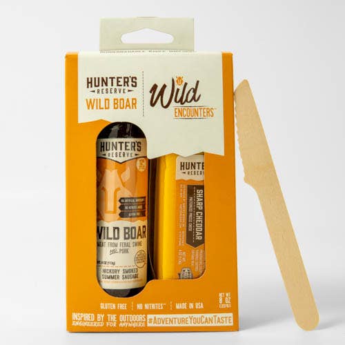 Wild Boar & Cheddar Cheese Wild Encounters – Ball and Buck