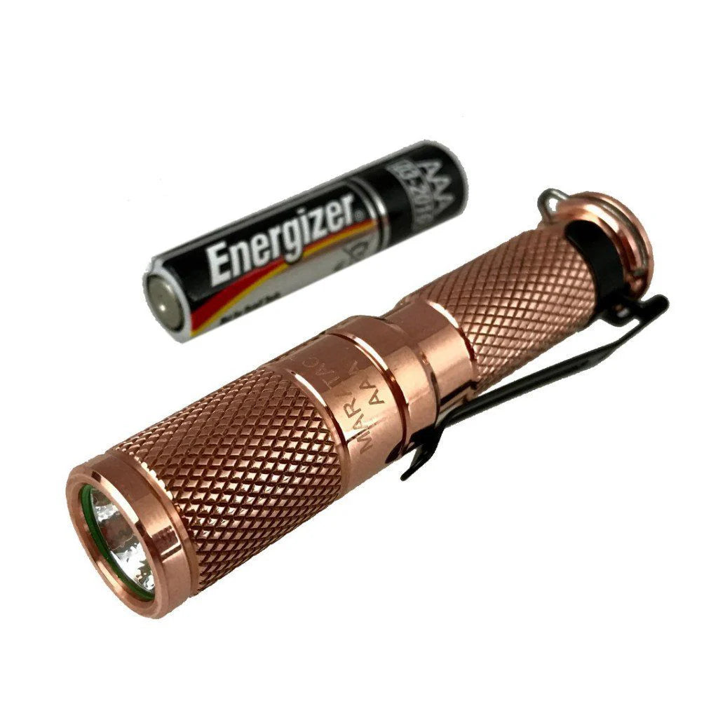 AAA Copper Cree Flashlight – Ball and Buck