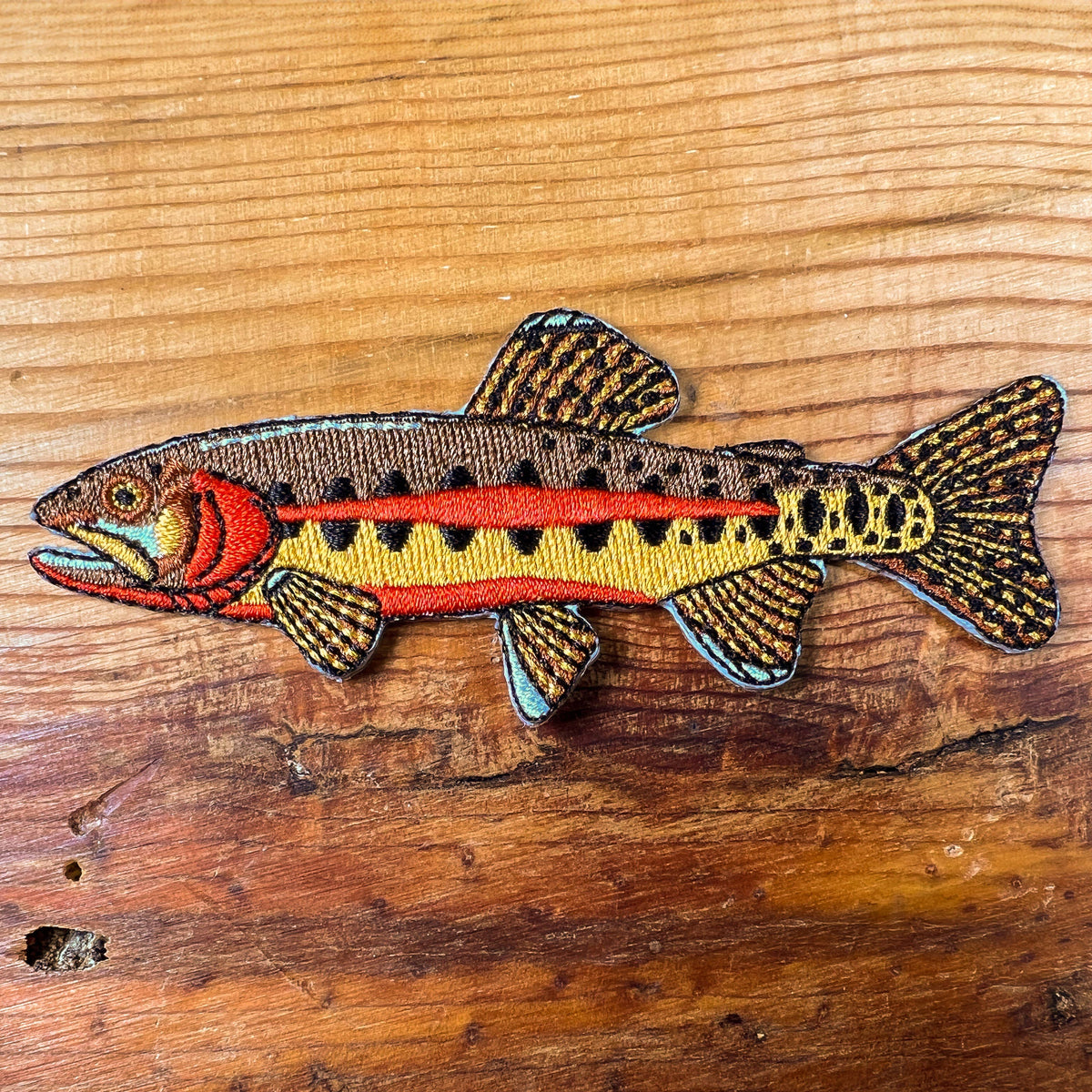 Golden Trout Iron-On Patch | Quality Fish Patches – Ball and Buck