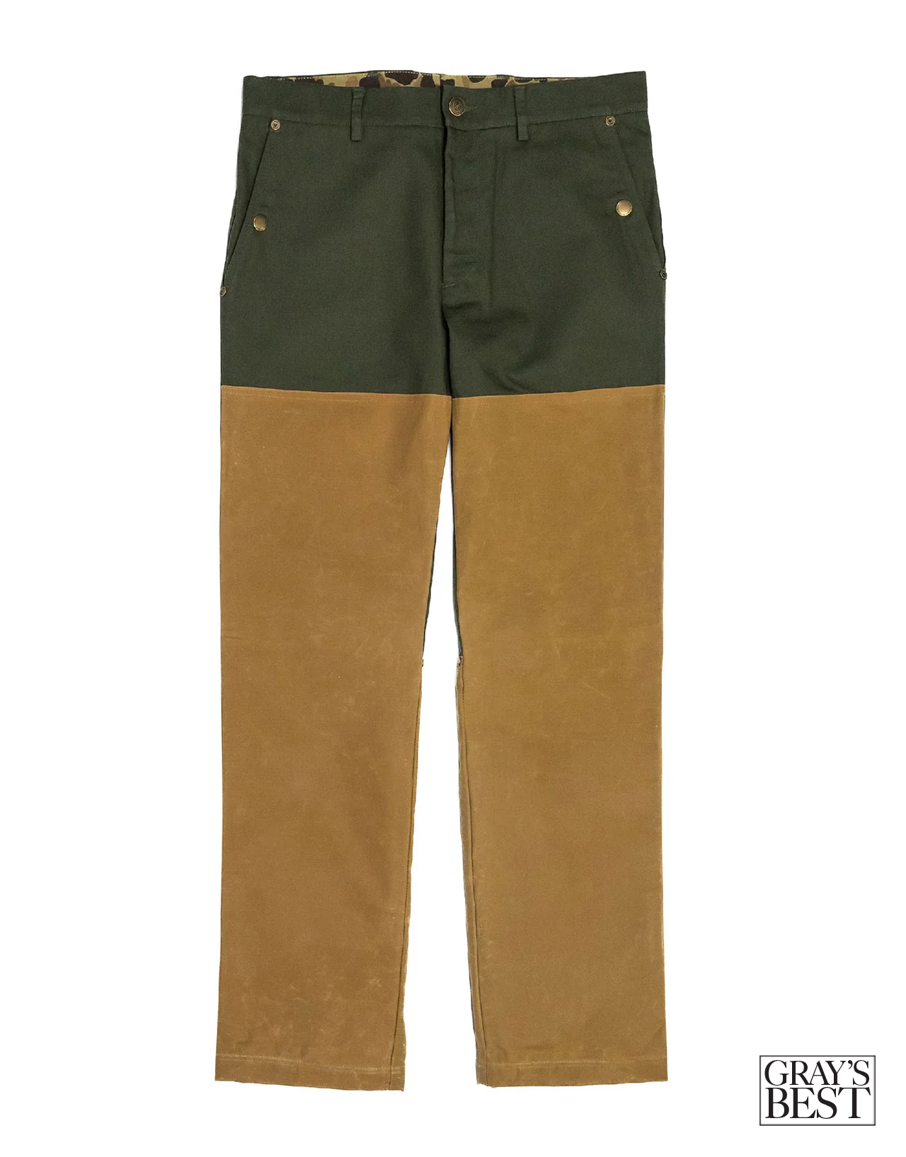 Midweight Field Pant - 17oz Waxed Camo – Ball and Buck
